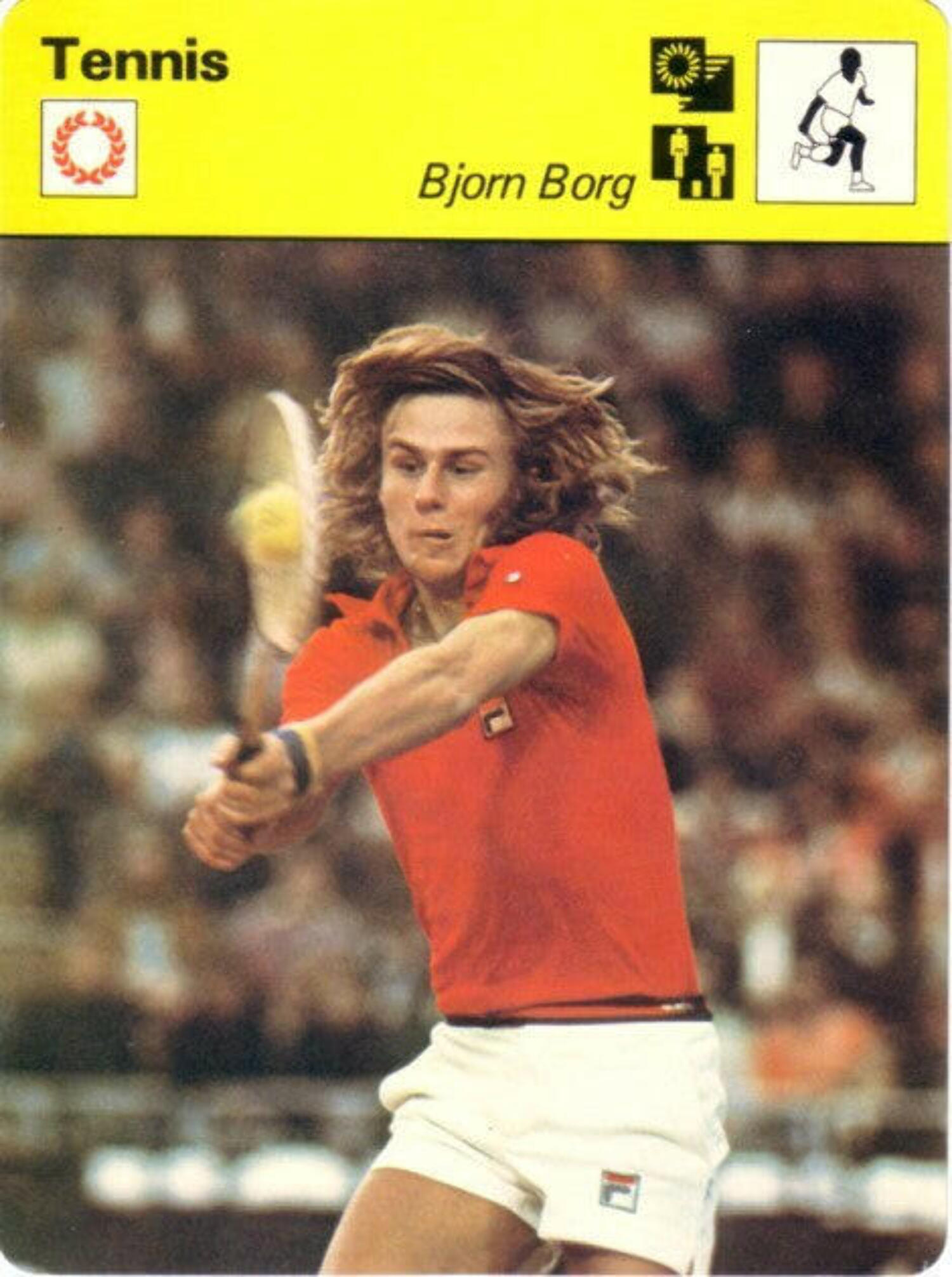 Bjorn Borg 1979 Sportscaster tennis Rookie Card - Walmart.com