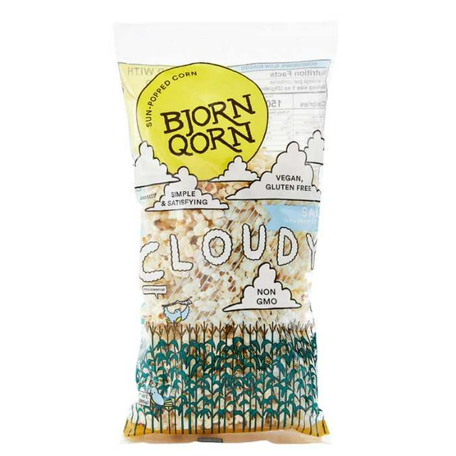 BjornQorn - Sun-Popped Corn, 3oz | Multiple Flavors - Walmart.com