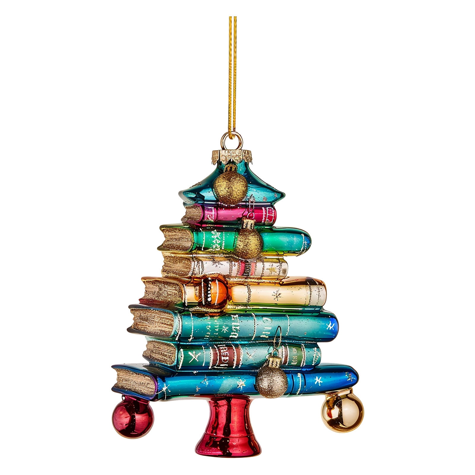 Bjutir Christmas Book Decorations Christmas Tree Decorations Mini ...