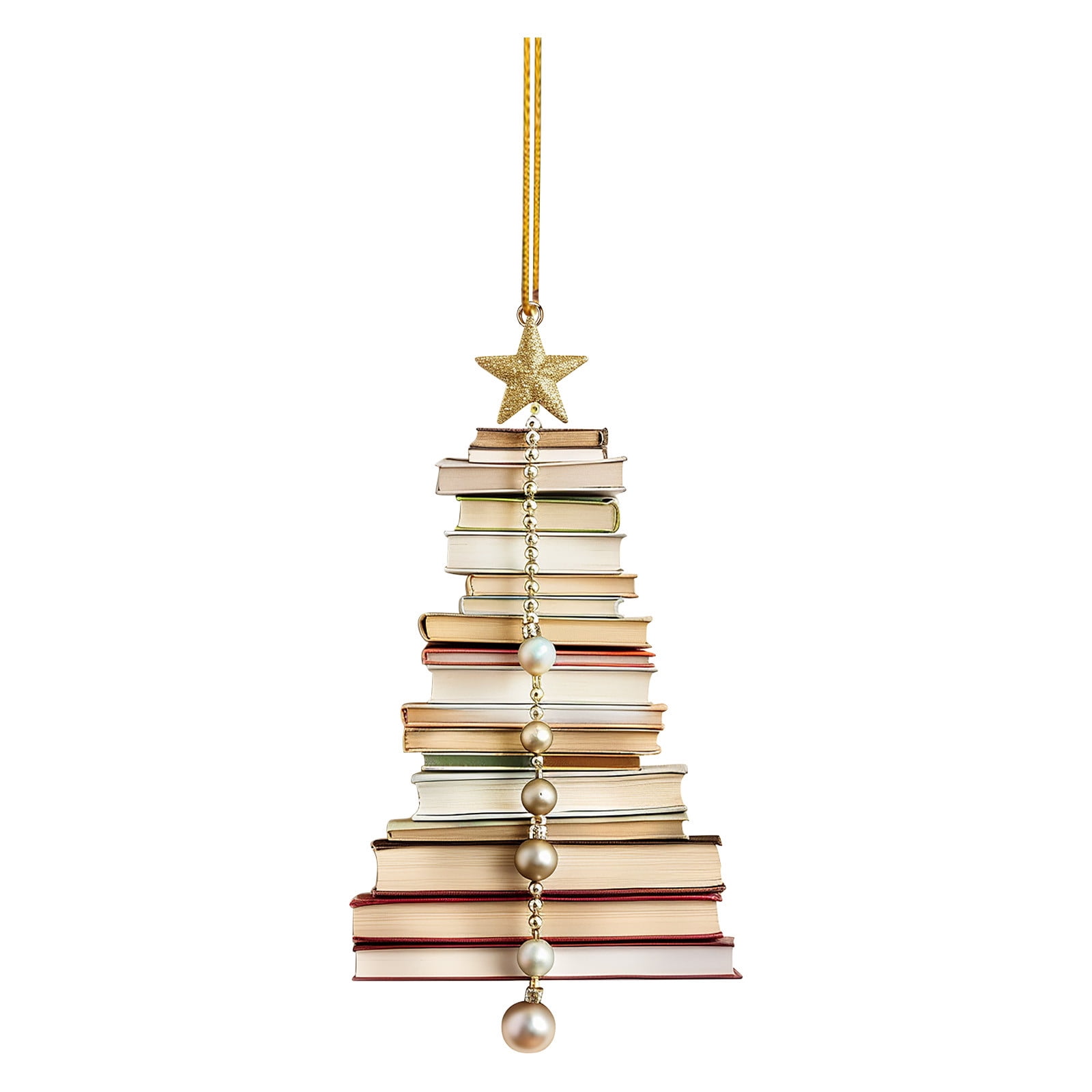 Bjutir Christmas Book Decorations Christmas Tree Decorations Mini ...