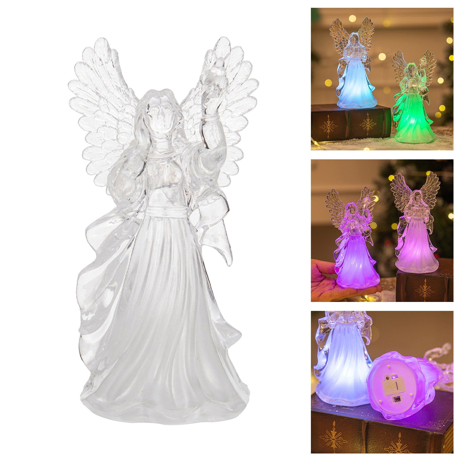 Bjutir Christmas Decoration Angel Figure Christmas Angel Figures With ...