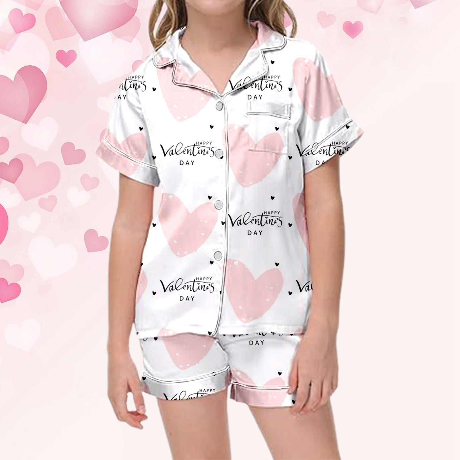 Bjutir Cute Girls Pajamas Size 8-9 Years 2025 Childrens Shirt Pants ...