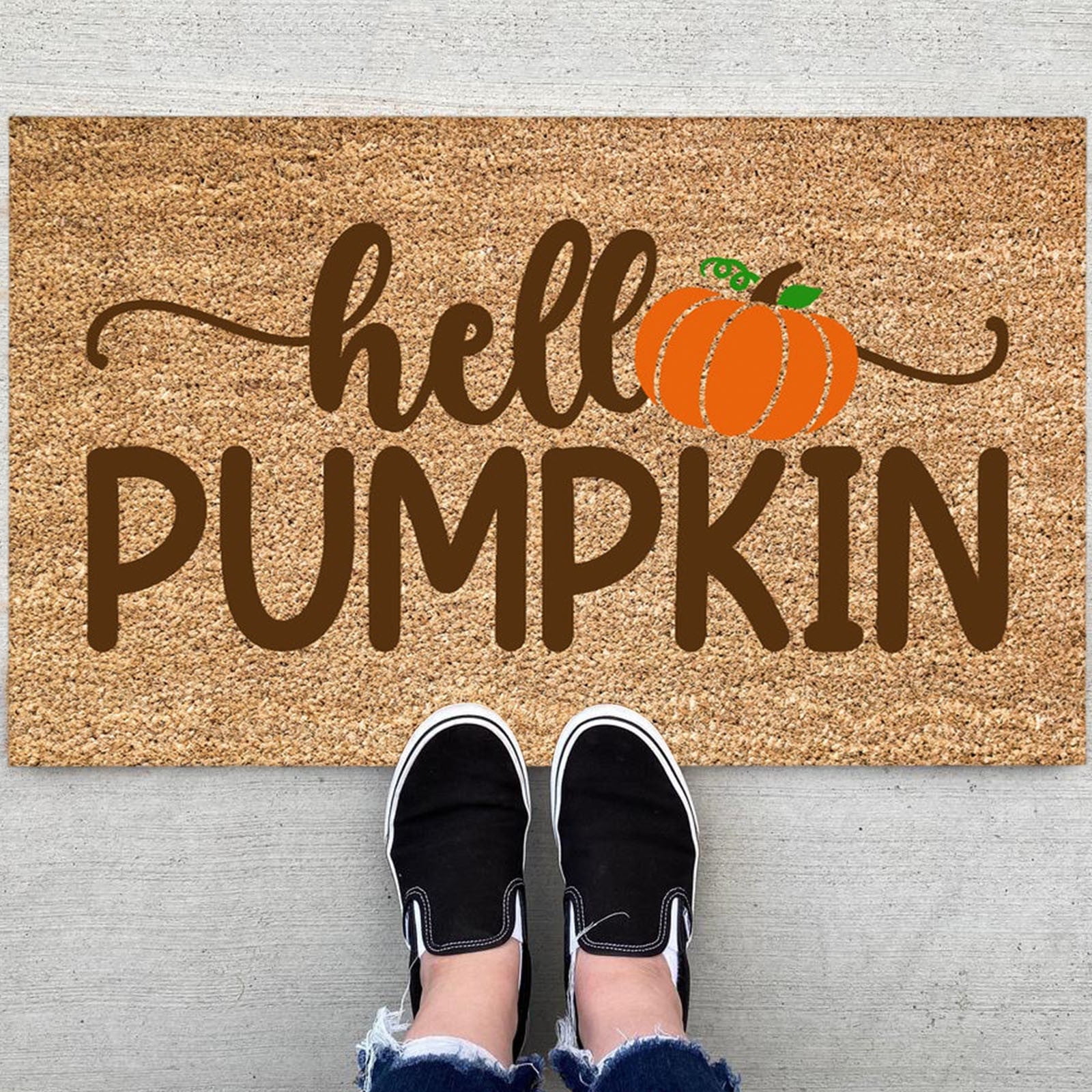 Bjutir Fall Door Mat Decoration Doormat Blanket Personalized Front Door Decorations Decor ...