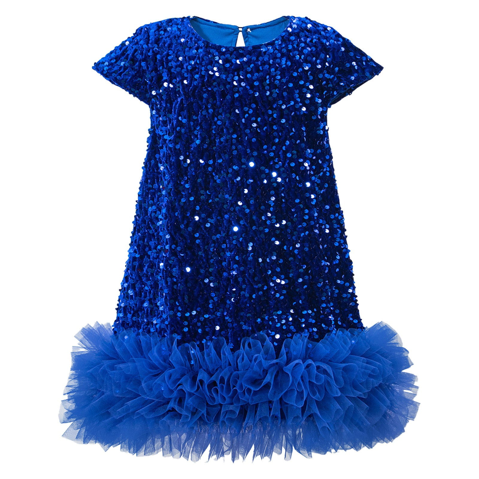 Bjutir Girl Dress Tutu For Sparkly Sequin Birthday Party Prom Outfit ...