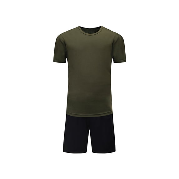 Bjutir Kids Boys Outfit Set Camouflage Print Short Sleeve Crew Neck ...