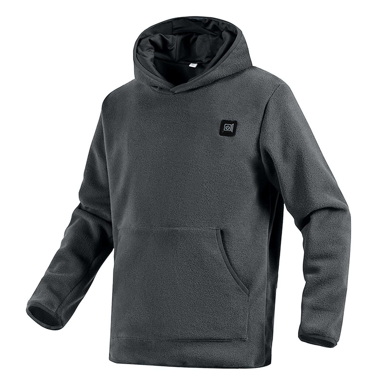 Bjutir Mens Hoodie Sweatshirts Autumn Winter Polar Heated Sweatshirt ...