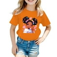 Bjutir Tees For Girls Cute Graphic Print Short Sleeve Crew Neck Tops ...