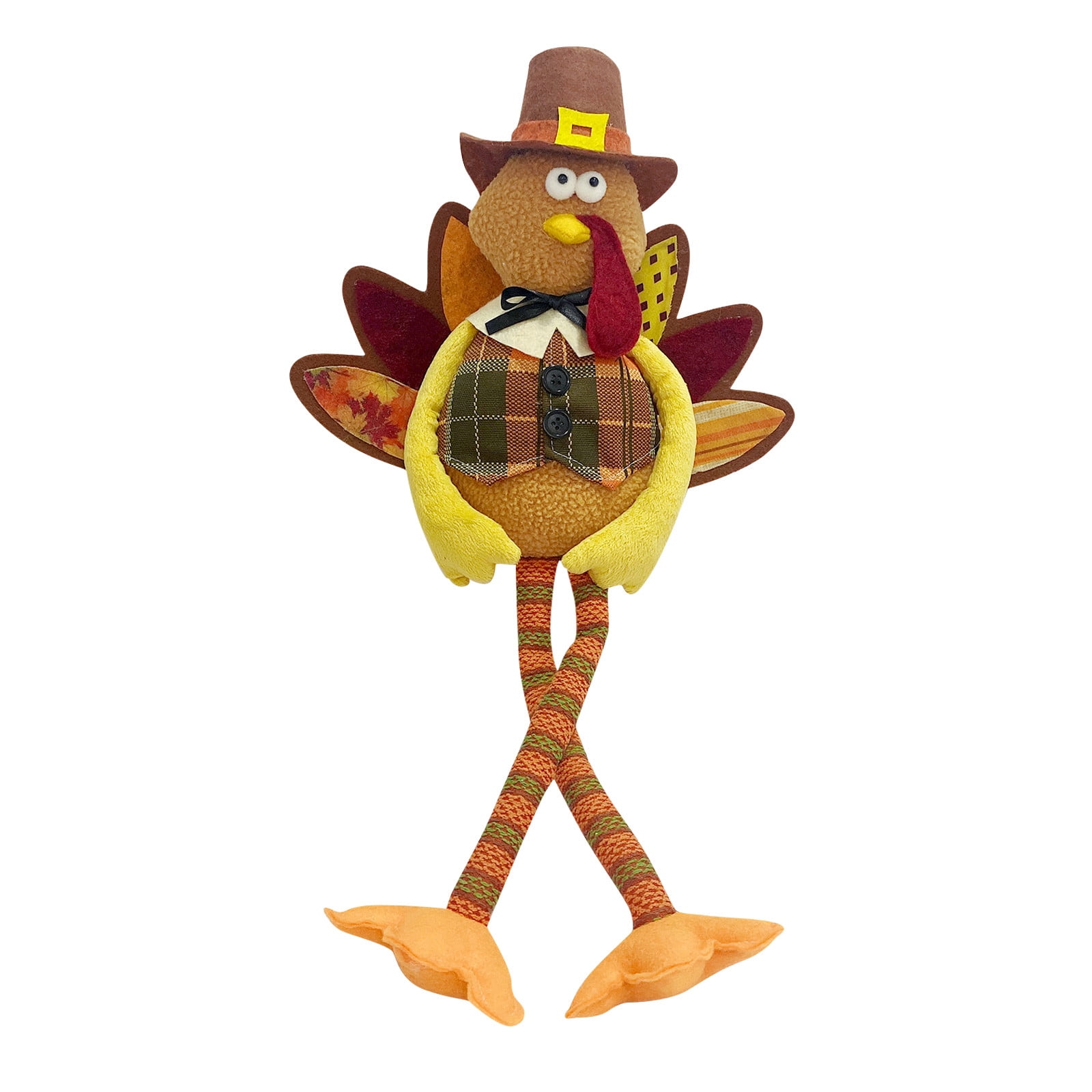 Bjutir Thanksgiving Day Turkey Decoration Window Sill Decoration Doll ...
