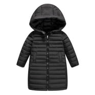 BJUTIR Toddler Little Girls Boys Warm Winter Snowsuit Hoodie Zip Thick Coats Jacket Outwear ...