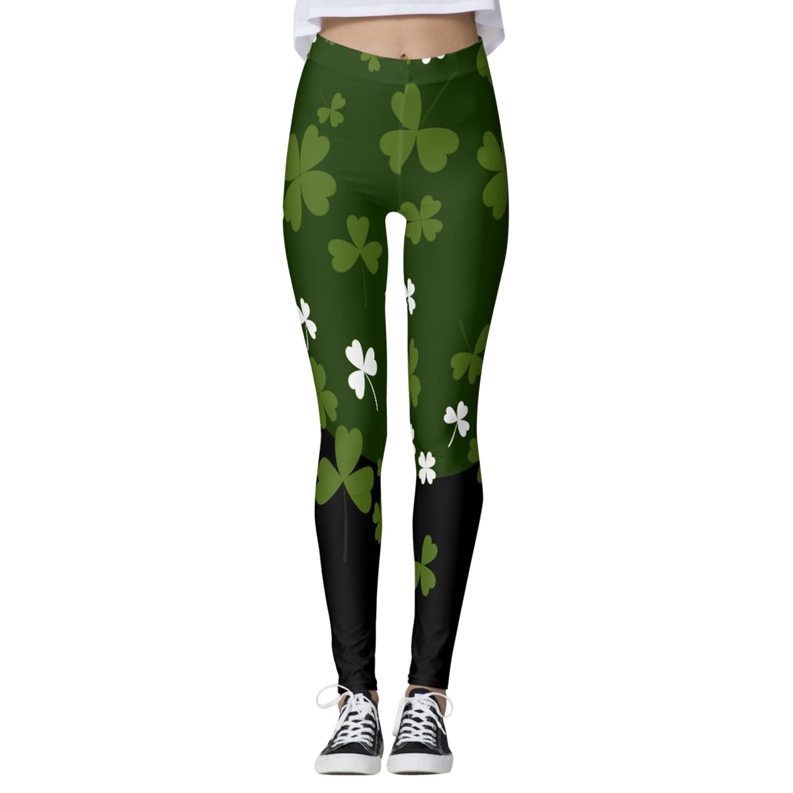 Bjutir Women Leggings St Patricks Day Yoga Pants Women'S Paddy Stripes ...