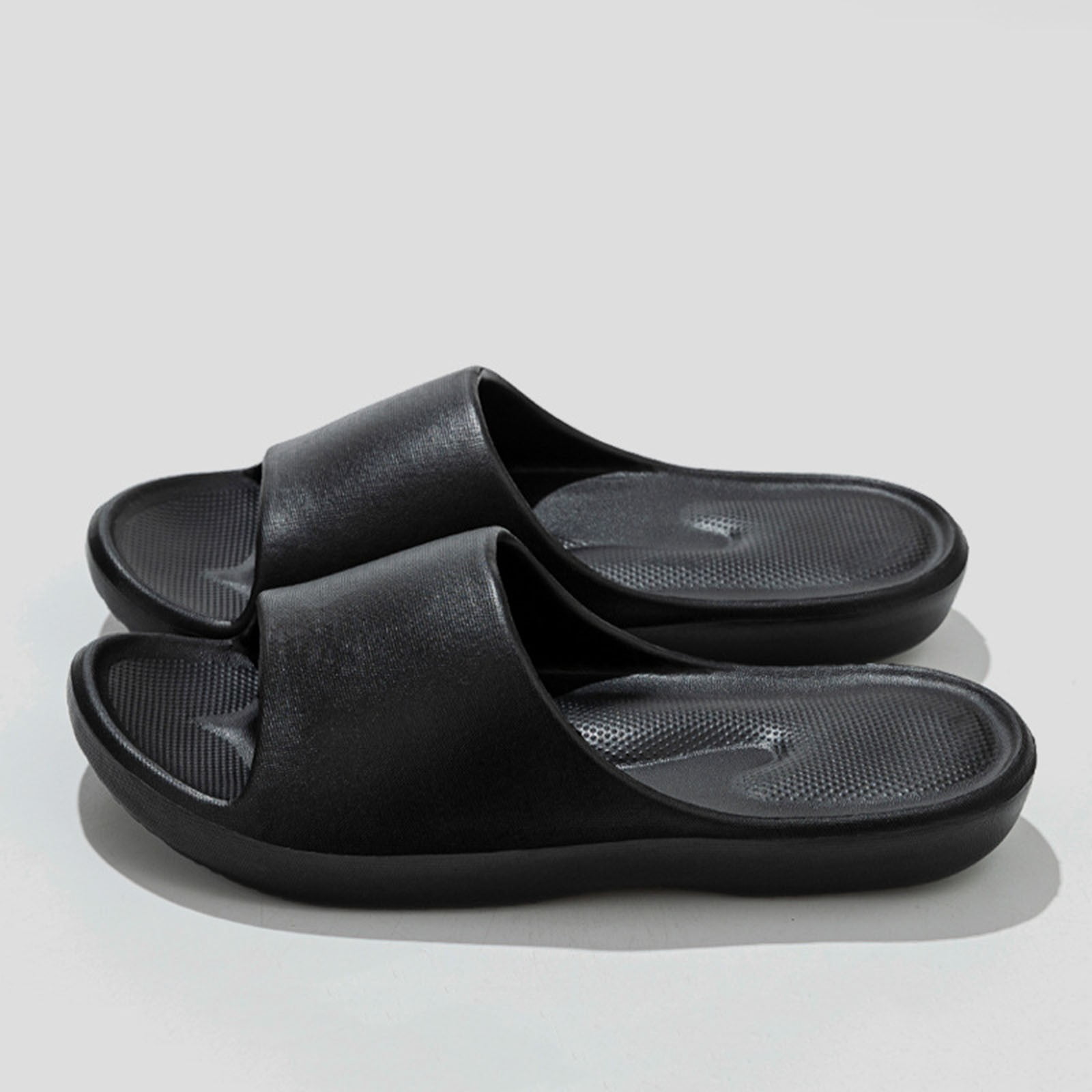 Bkhluea Women Contoured Footbed EVA Slide Sandals Slip On Comfortable ...