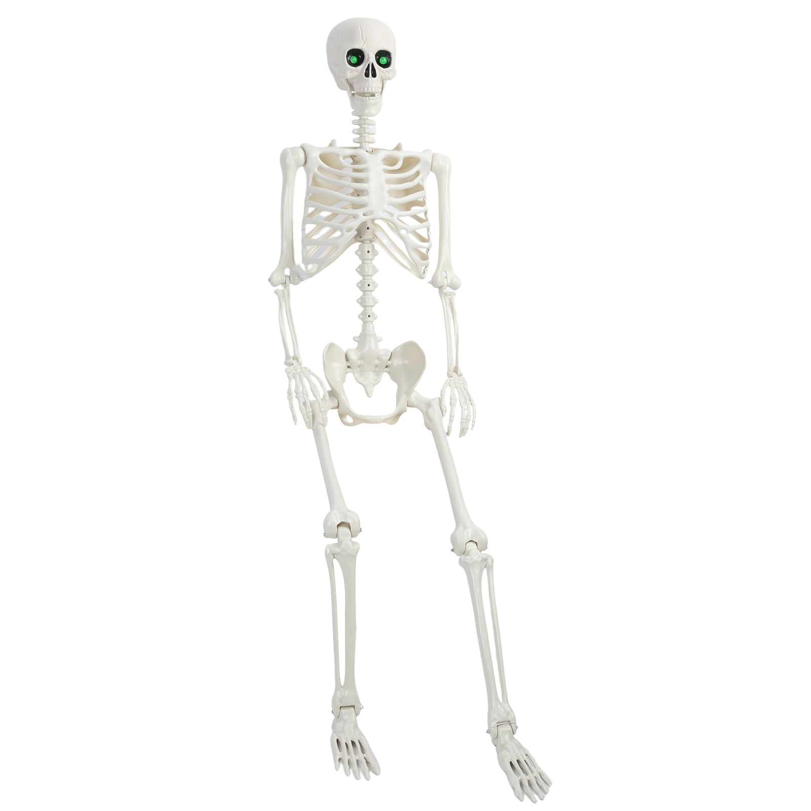 Bkn 67" Halloween Skeleton,Life Size Skeleton Halloween Realistic Full ...
