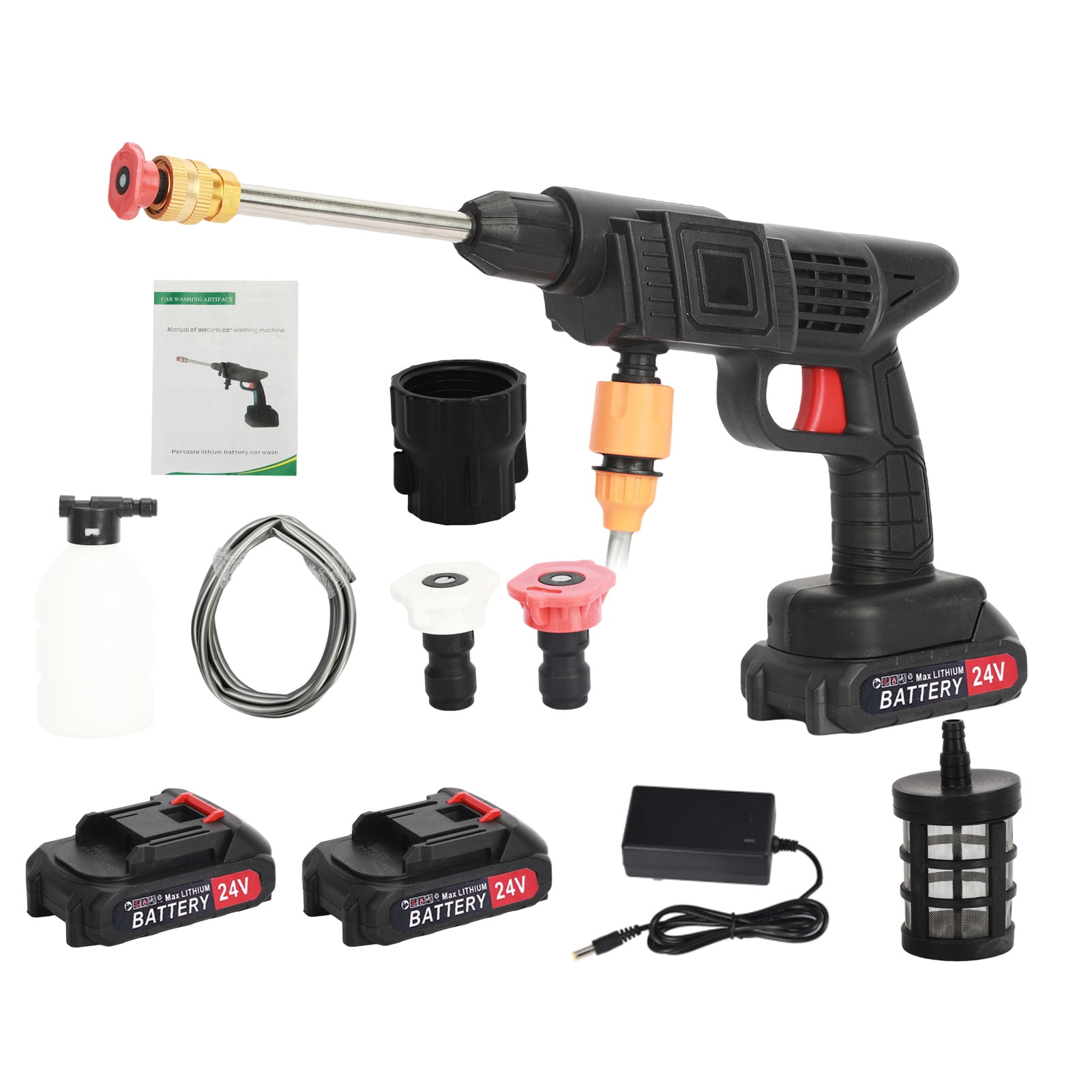 Bkn Cordless Pressure Washer Portable Pressure Washer Kit Handheld ...