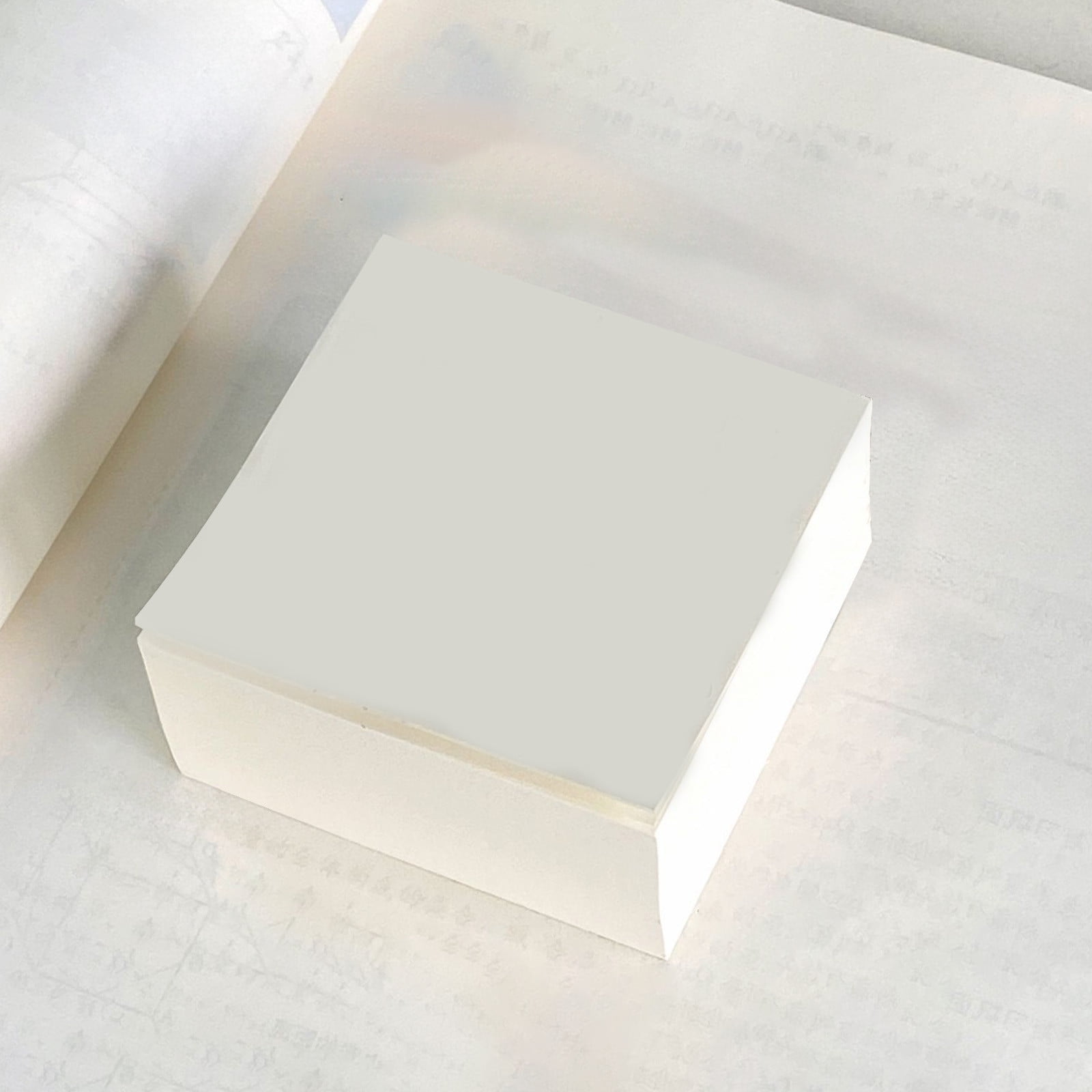 Bksdlh 400 Sheet 8x8 cm Square Notebook Pad, 3.15 Inch Extra Thick ...