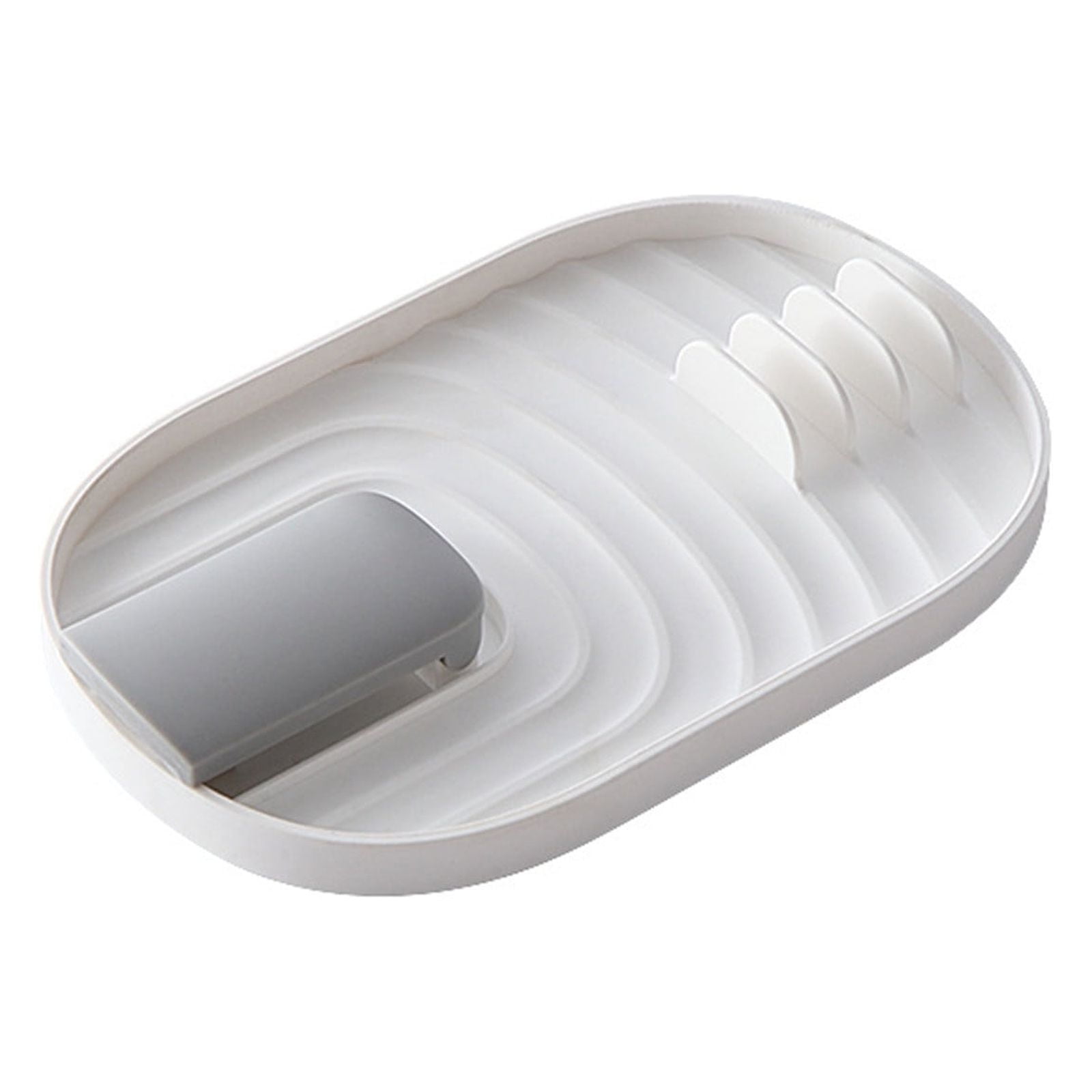 Bksdlh Foldable Spatula Spoon with Lid Kitchen Utensil Compact Storage ...