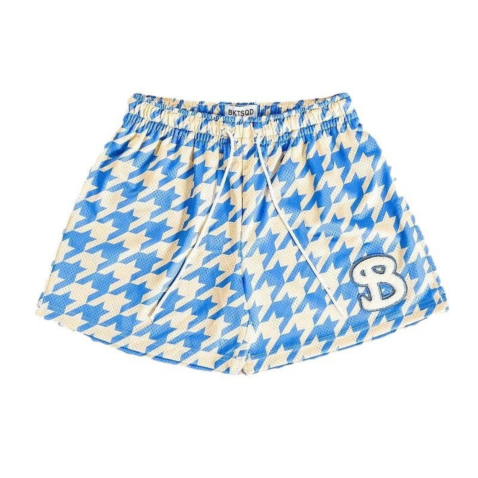 Bktsqd Shorts Sports Mesh Basketball Shorts Men's Summer below the Knee ...