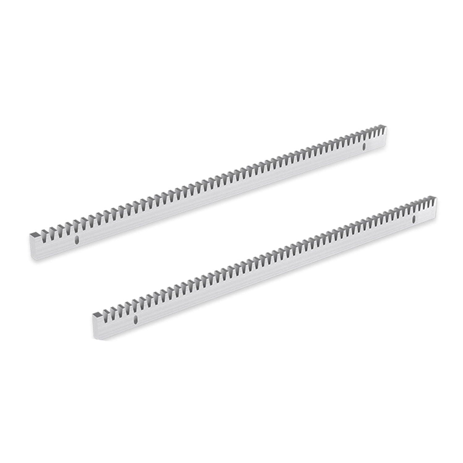 Blütezeit Galvanized Steel Gear Rack 8mm Thickness 1.64ft 2 Pieces ...
