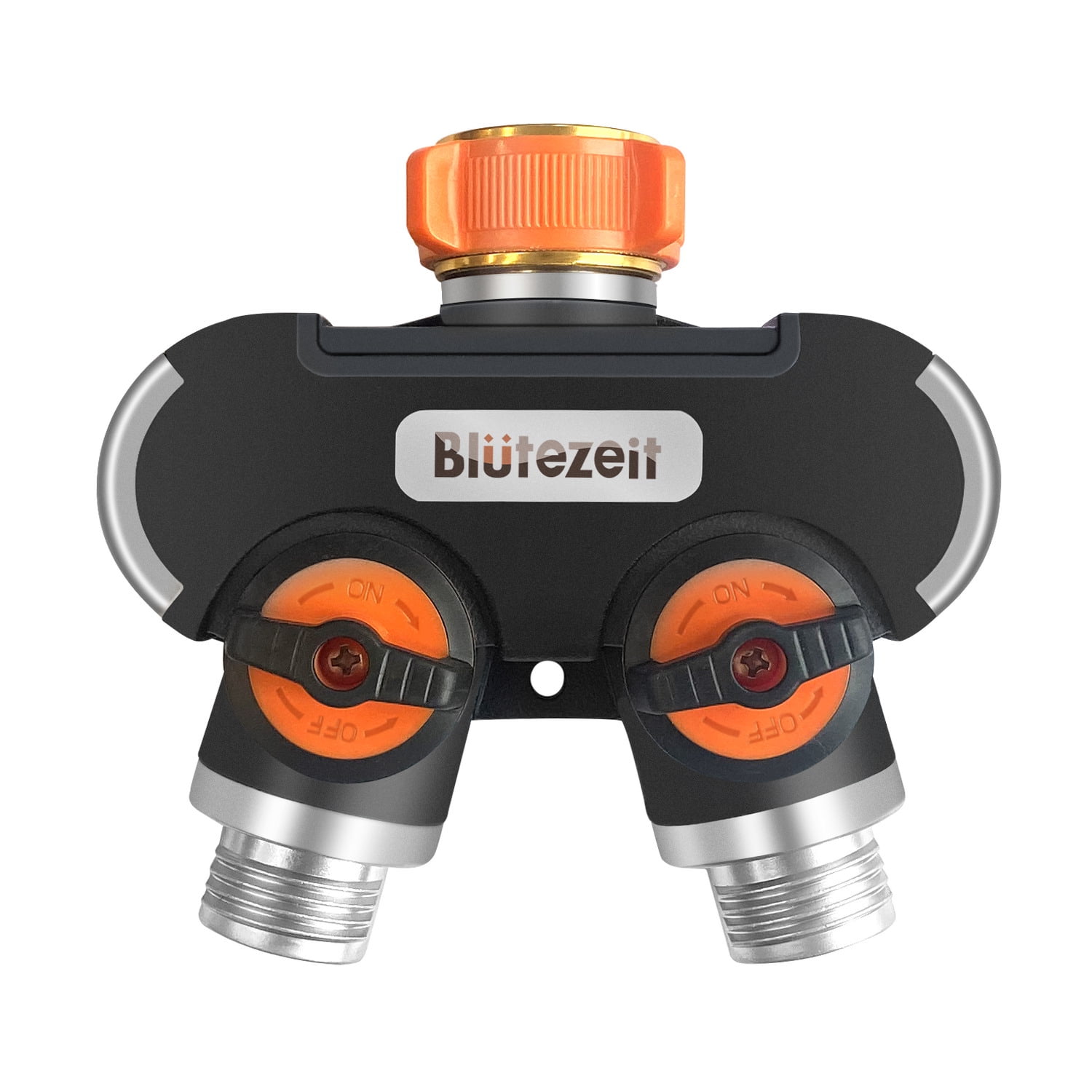 Blütezeit Hose Splitter, 2-Way Y Water Hose Splitter Heavy Duty, 3/4 ...