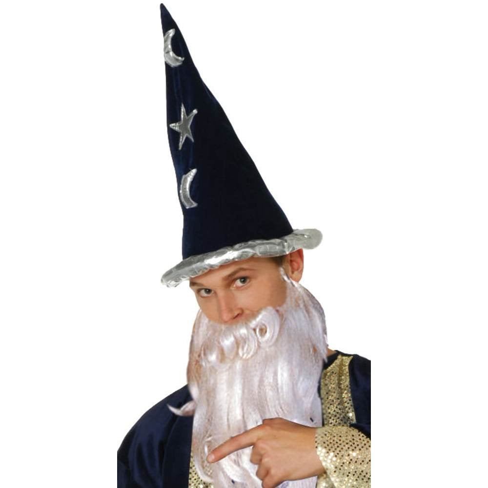 BlUE Wizard Hat 15", Velevt - Walmart.com