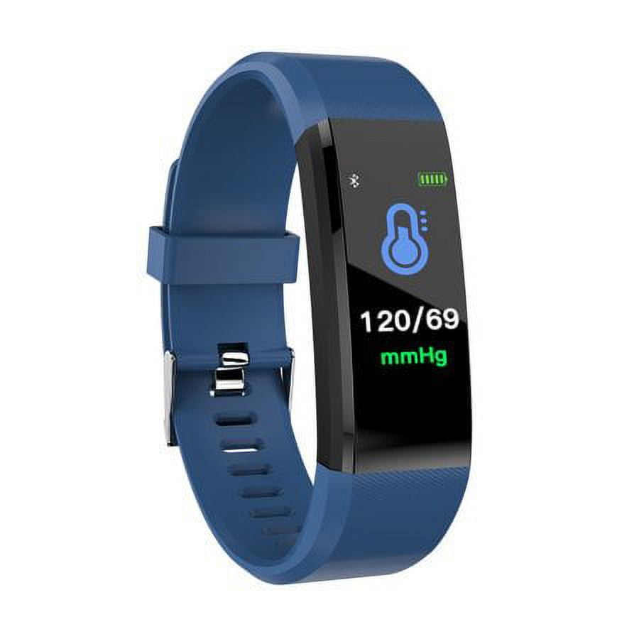 Bla Current Heart Rate Monitor Men Blue Fitness Tracker Activity Watch ...