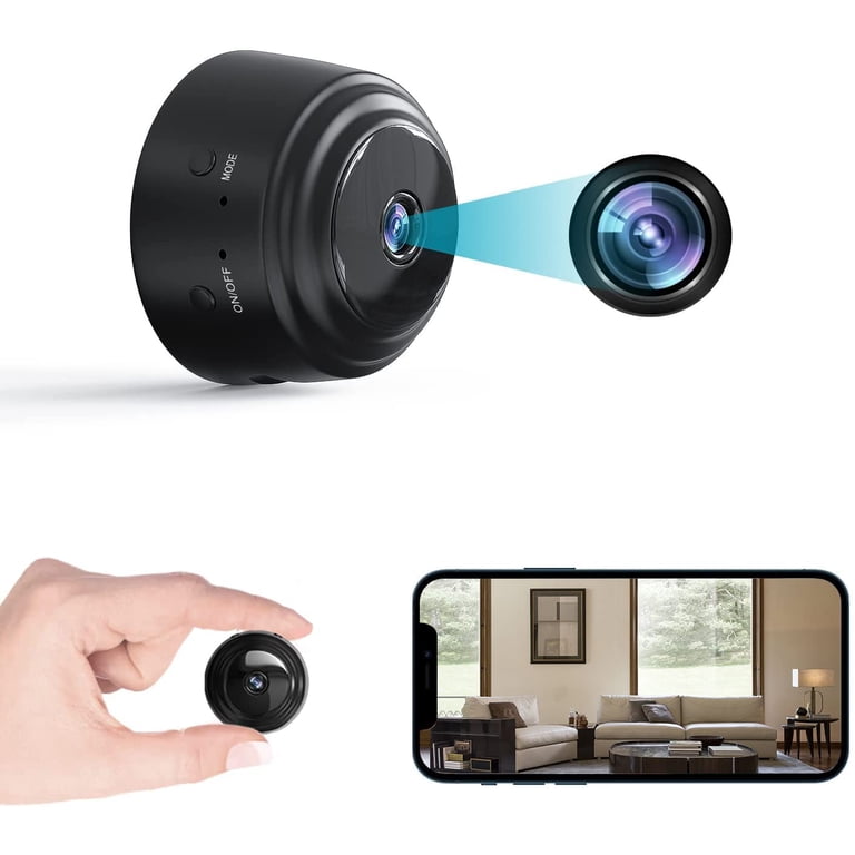 Movement Activated Night Vision Ip Camera Mini Hidden HD 1080P