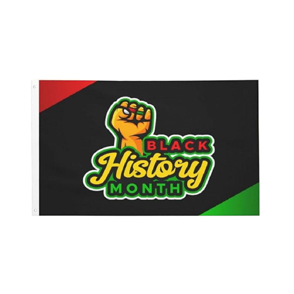 Bla History Month Flag - Polyester, 150*90cm, Unique Design, Suitable for Schools and ...