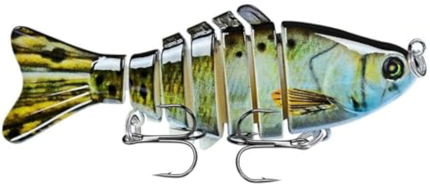 Blaciokamith Bionic Swimming Bait, Fishing Gear -Bionic Swimming Bait ...
