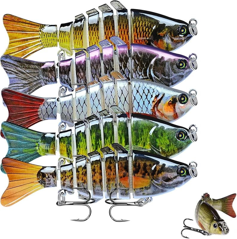 Blaciokamith Fishing Gear- Bionic Swimming Bait, Bionic Fishing Lures ...