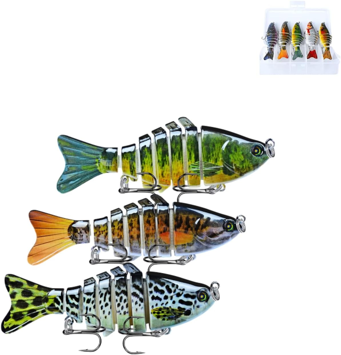 Blaciokamith Fishing Lures, Fishing Gear - Bionic Swimming Bait ...