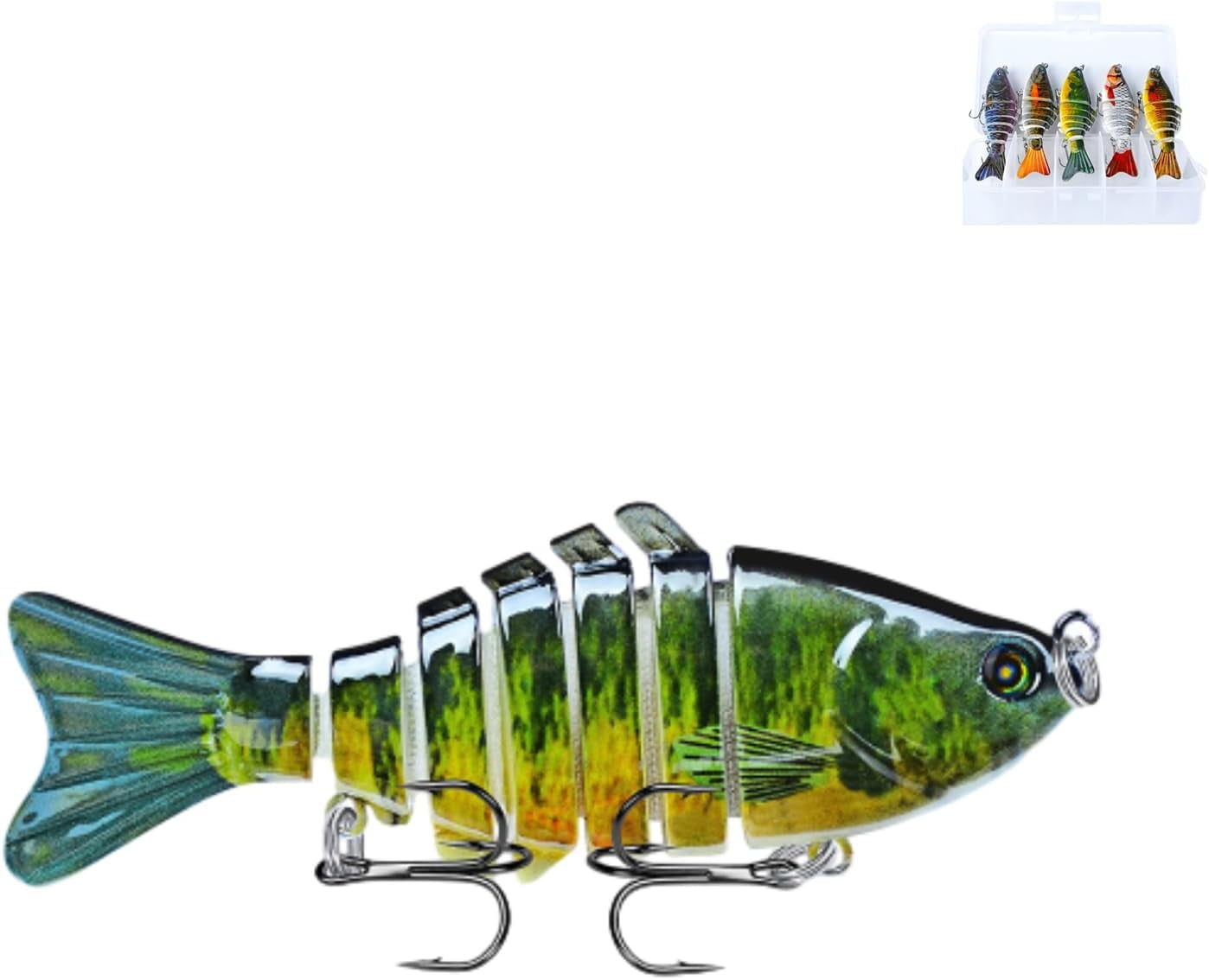Blaciokamith Fishing Lures, Fishing Gear - Bionic Swimming Bait ...