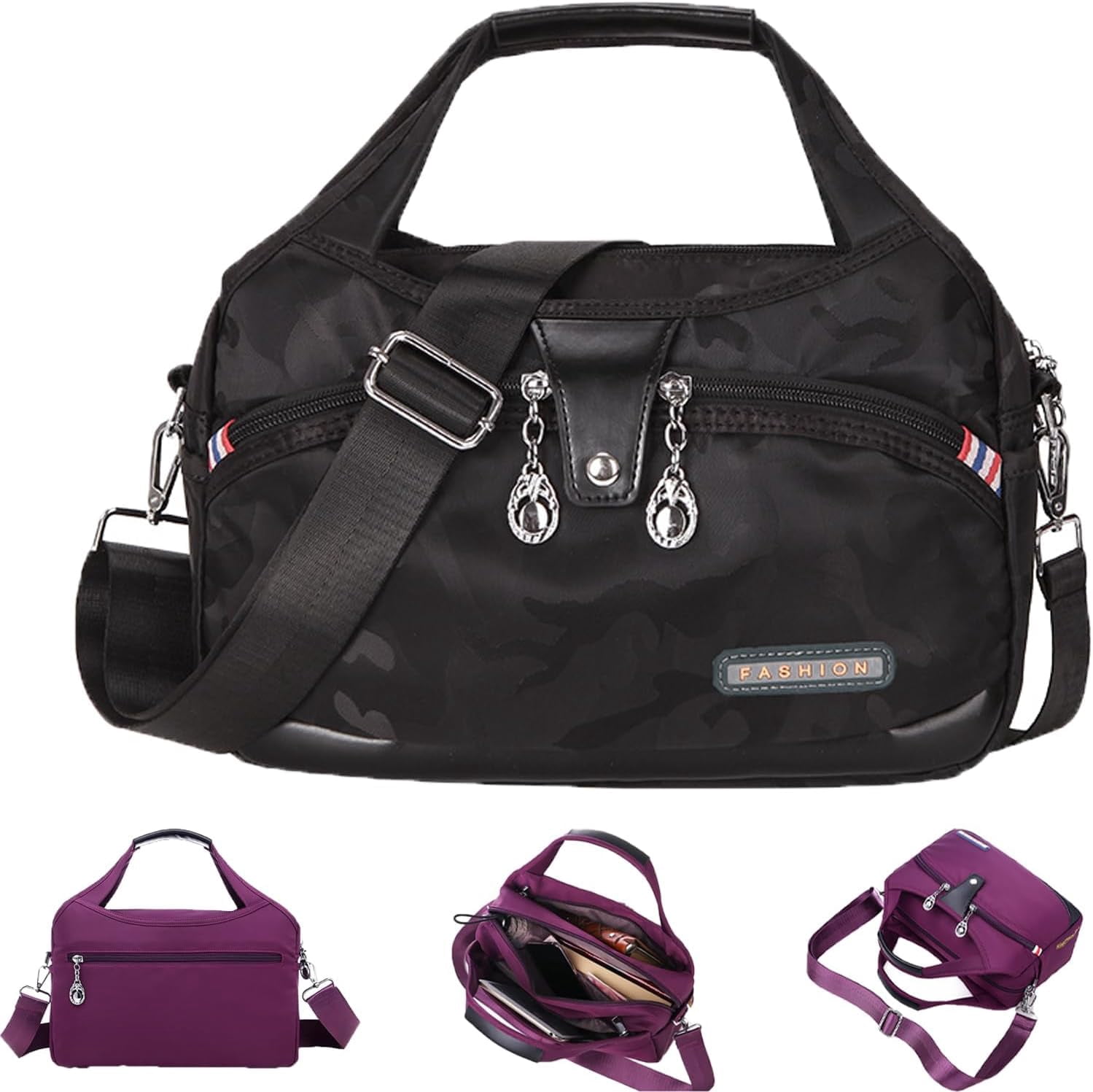 Blaciokamith Soft Side Lightweight Underseat Tote Bag, Blaciokamith ...