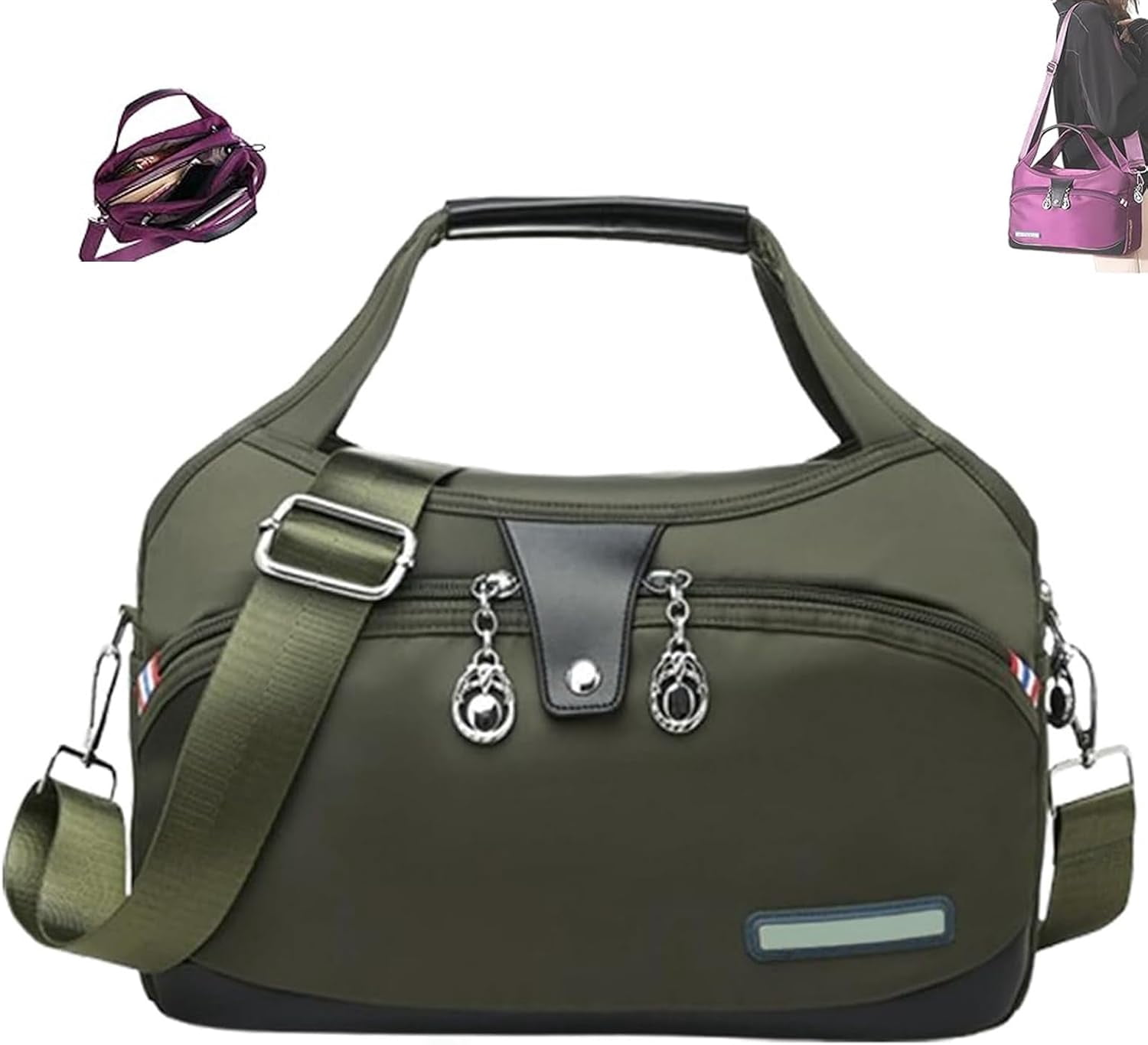 Blaciokamith Soft Side Lightweight Underseat Tote Bag, Blaciokamith ...