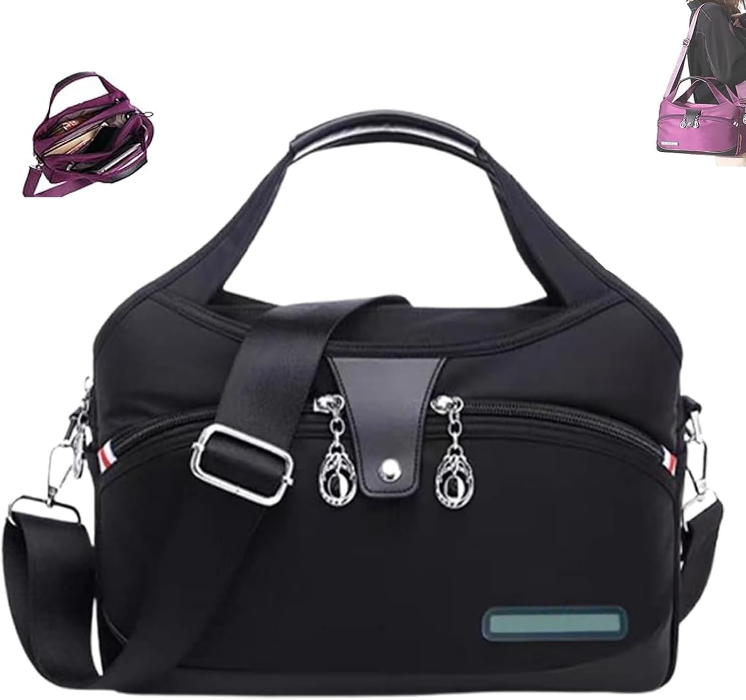 Blaciokamith Soft Side Lightweight Underseat Tote Bag, Blaciokamith ...