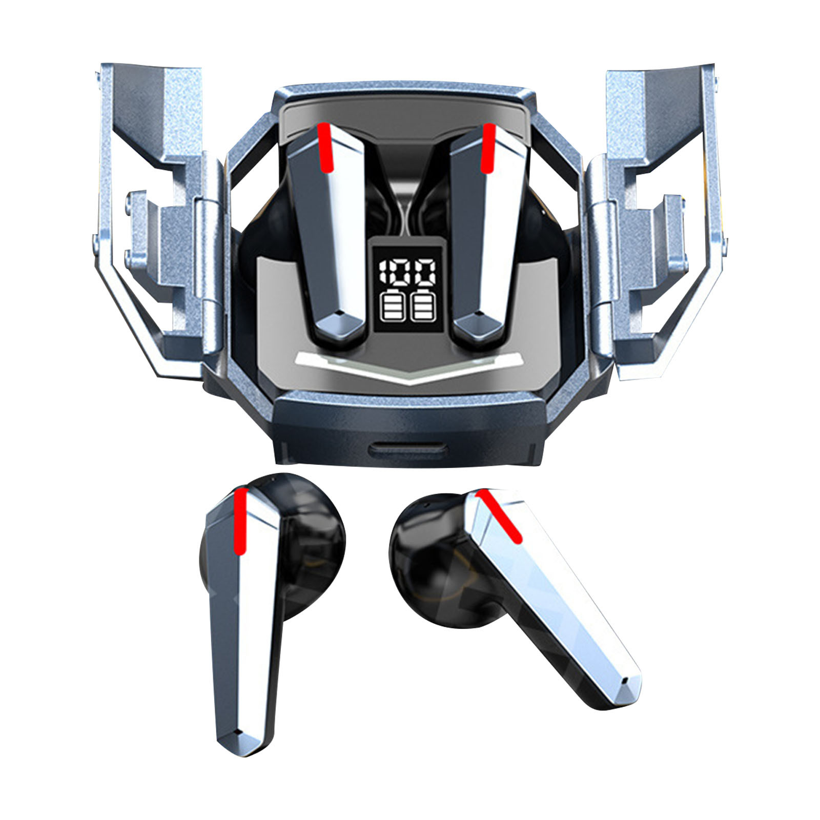 Black(^0^)Friday, G600 Wireless Bluetooth Headset Two Ear In Ear Game ...