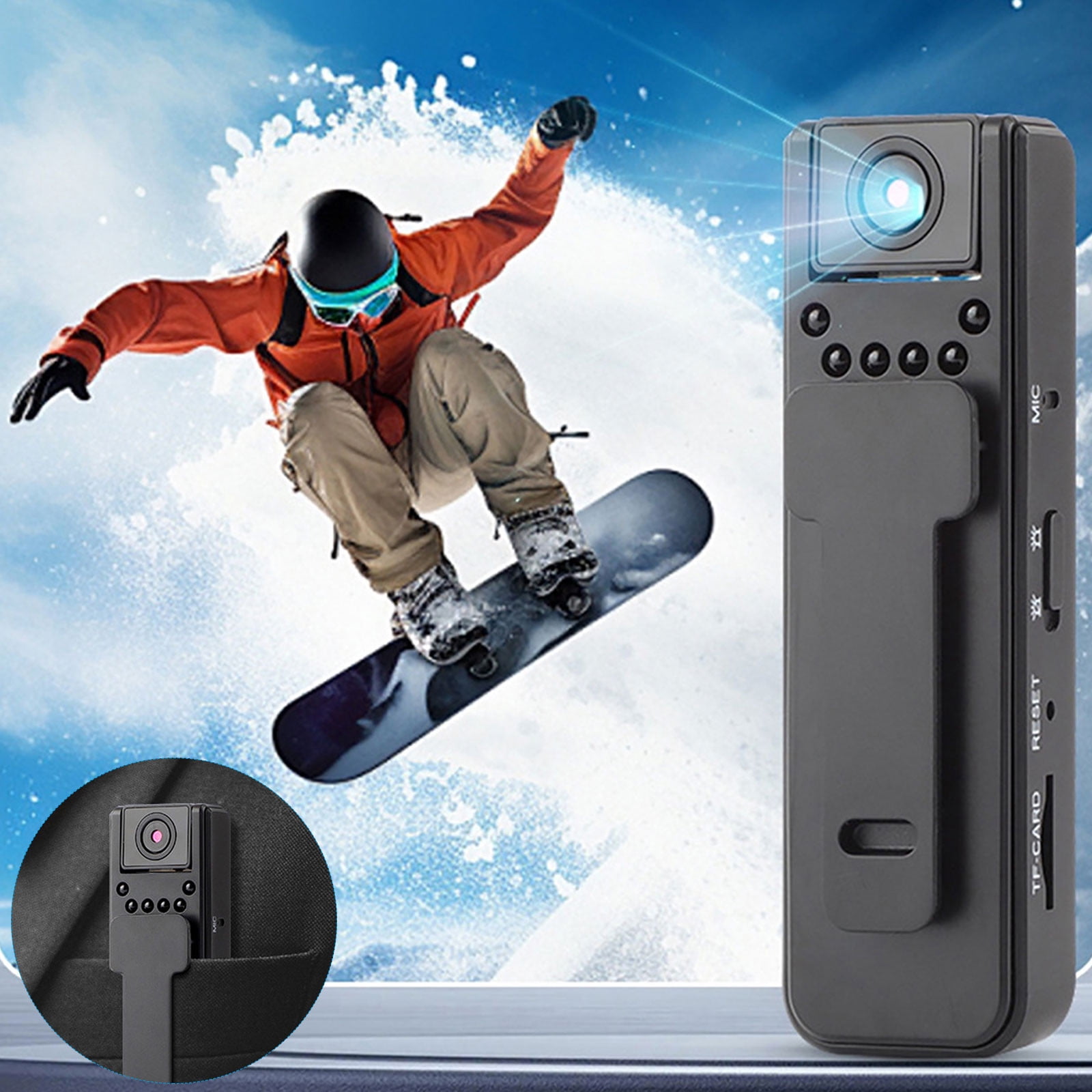 Black(^0^)Friday, Outdoor Sports Recorder, 180° Infrared HD Night ...