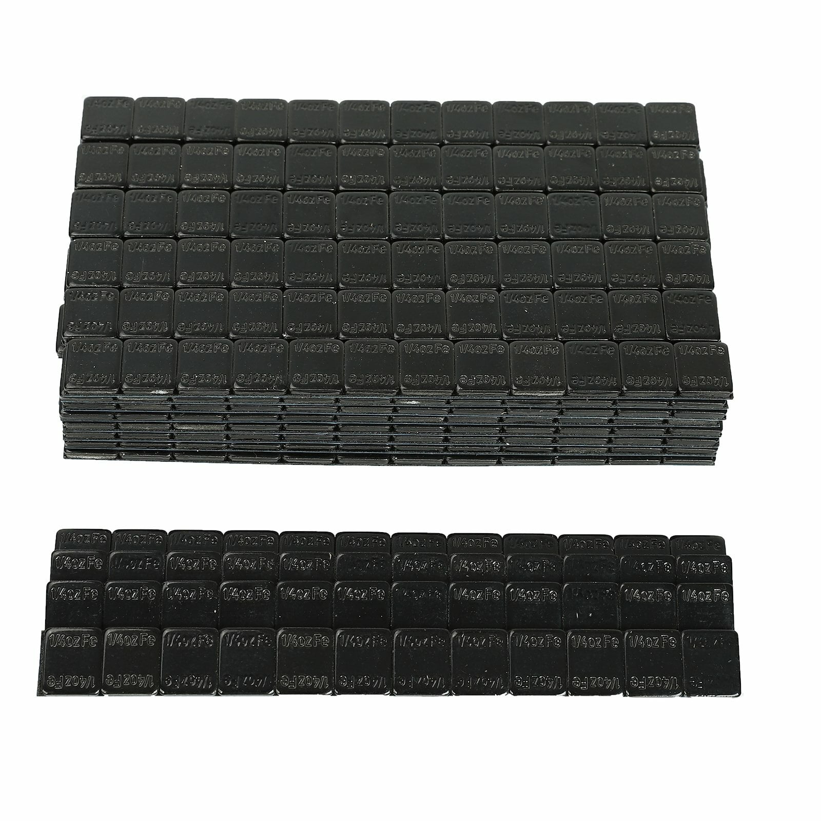 Black 1/4 Oz Wheel Weights Stick On Adhesive Tape 0.25 624Pcs 10 Lbs ...