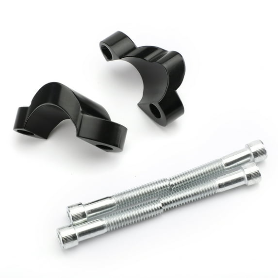 Black 1" Handlebar Riser Extensions For Sportster XL1200X Forty Eight ...