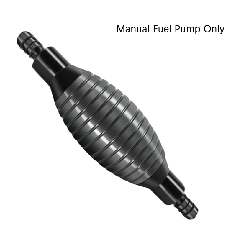 Black 1-Manual Fuel Pump Line Hand Primer Bulb Water Oil Gasoline ...