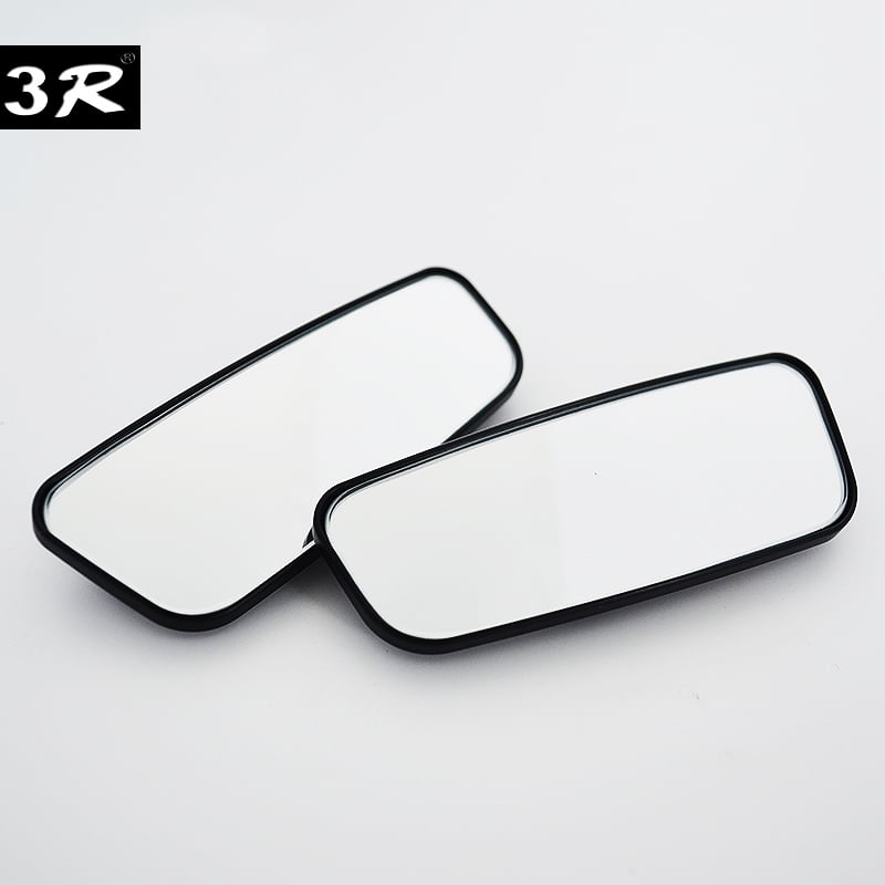 Black-1 Pair Car Blind Spot Mirror Wide Angle Mirror 360 Degree ...