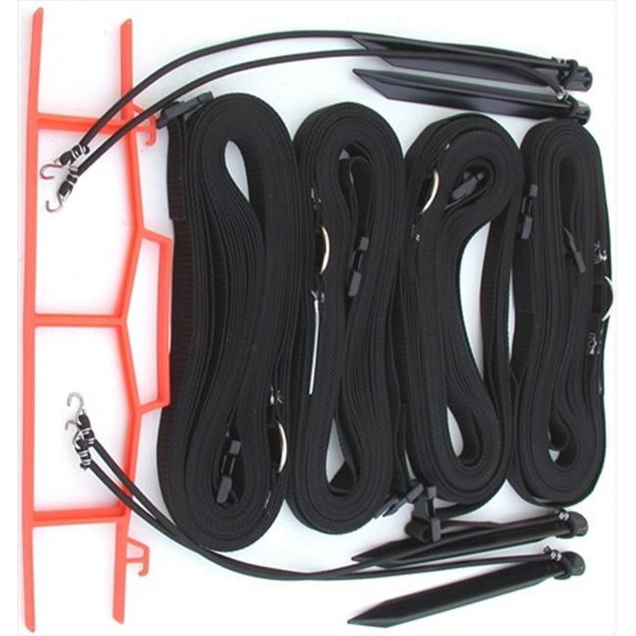 Black 1-inch Adjustable Web Courtlines - Walmart.com