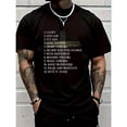 Black 100% Cotton 12 Step Recovery Christian Graphic Tee For Men And ...