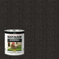 2 Pack, Black(100 VOC), Rust-Oleum Stops Rust Hammered Paint- Quart ...