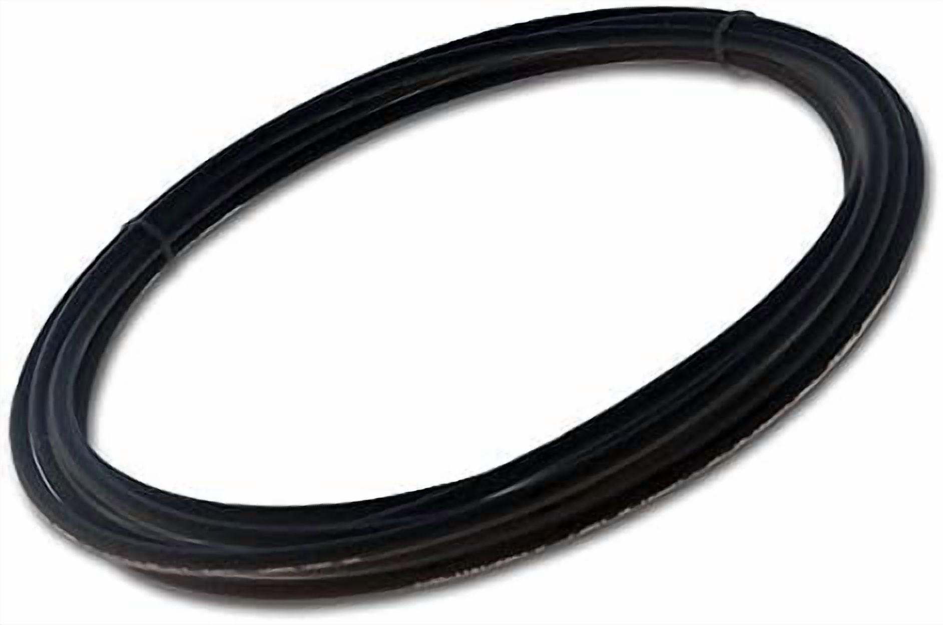 Black 100 ft/roll 3/8 Polyethylene Tube Tubing Drinking Water RO ...