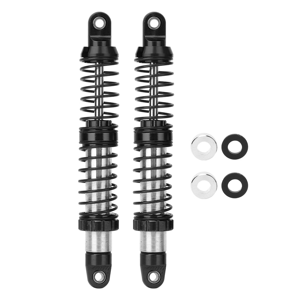 Black 102mm Double Spring Shock Struts Damper, Compatible with Traxxas ...