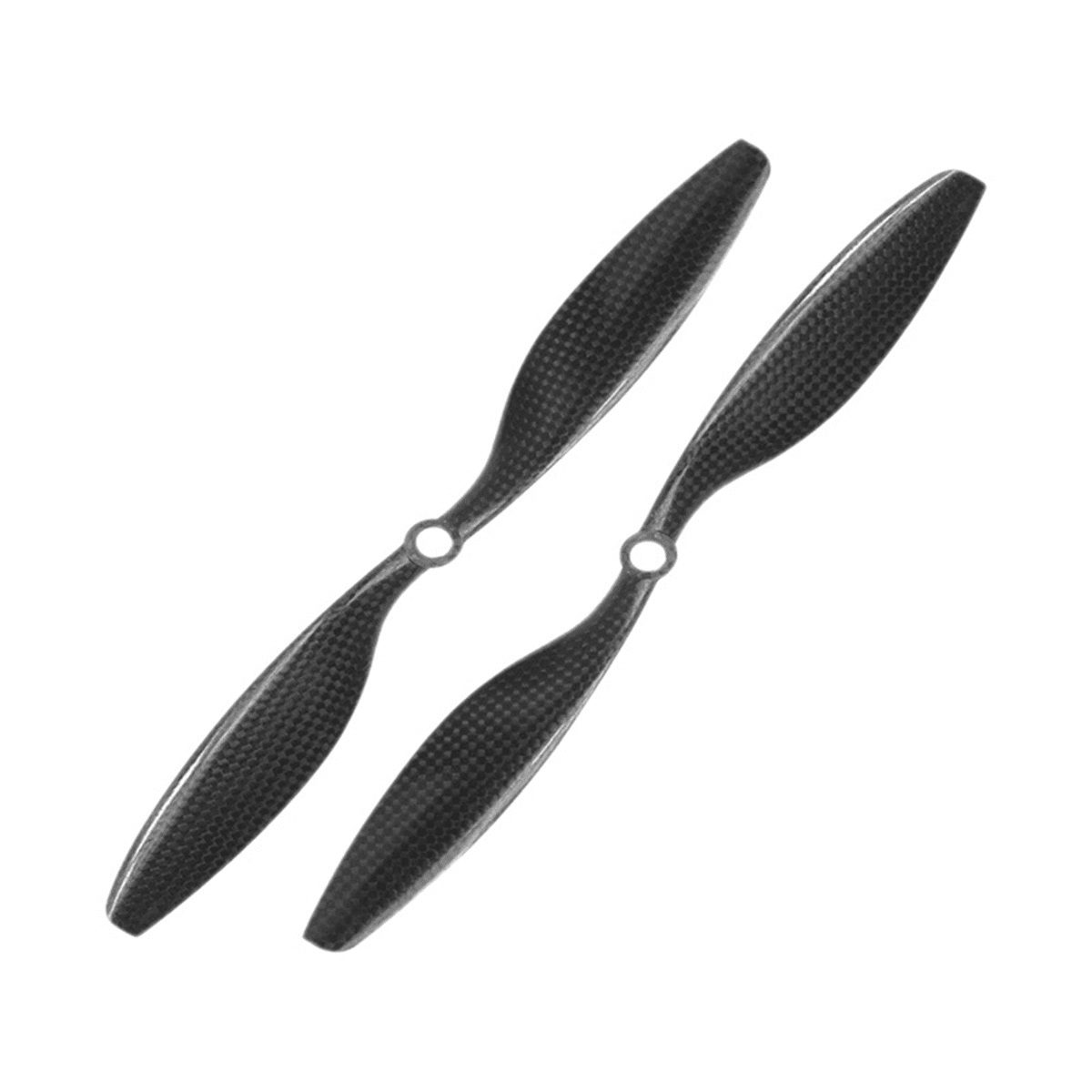 Black 10x4.5 Inch1045 Carbon Fiber Spiral Propeller Forward and Reverse ...