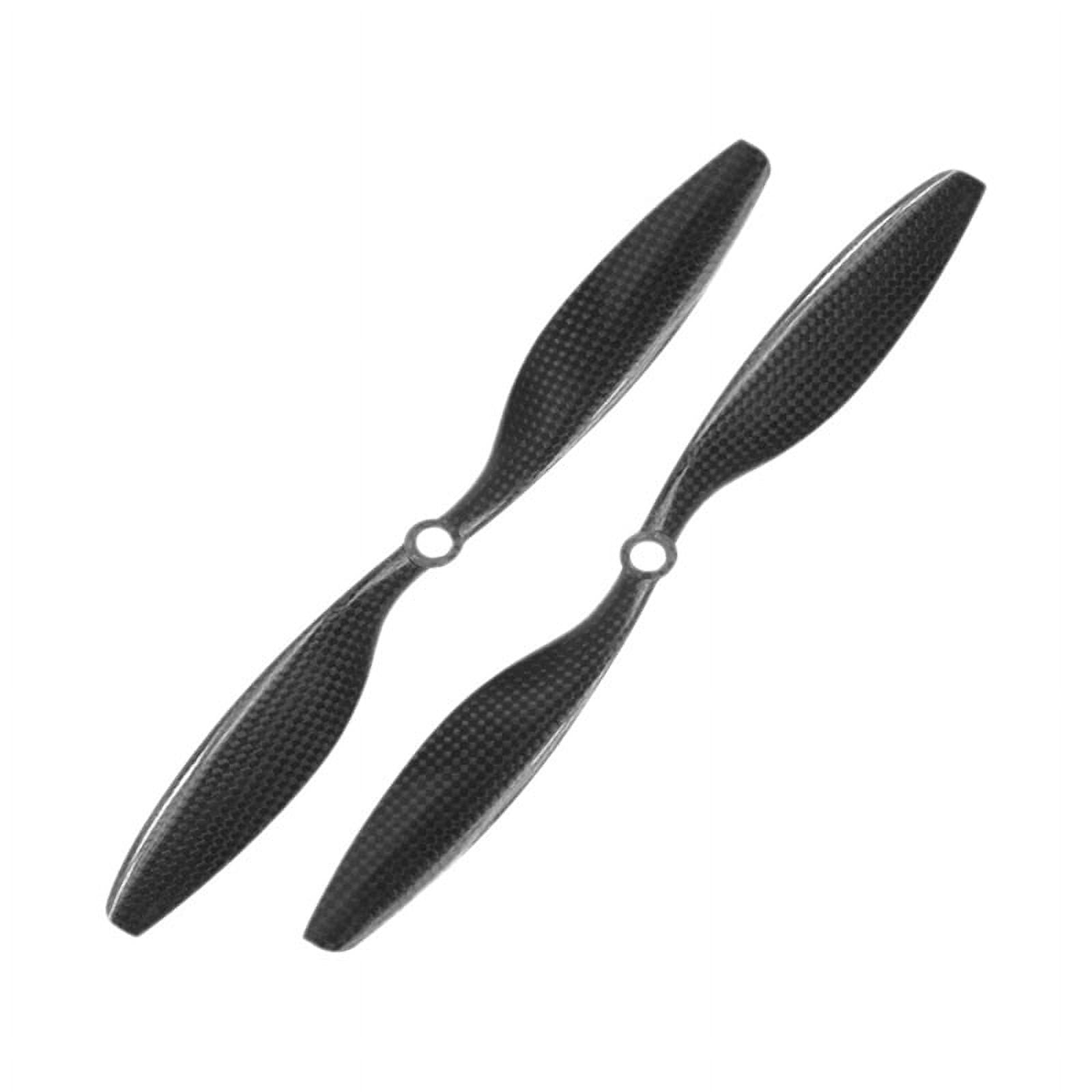 Black 10x4.5 Inch1045 Carbon Fiber Spiral Propeller Forward and Reverse ...