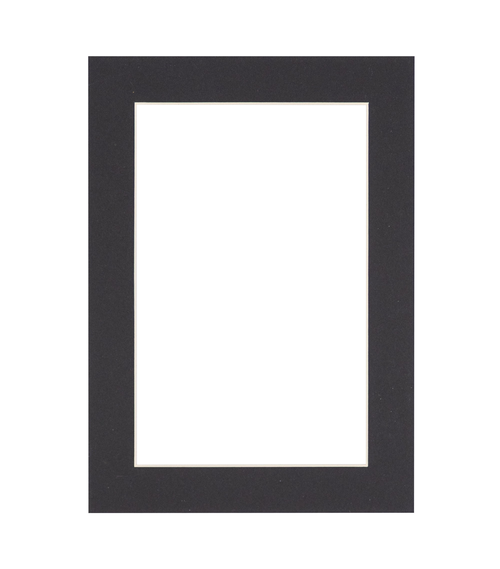Black 11x14 White Picture Mats with White Core for 8x10 Pictures - Fits ...