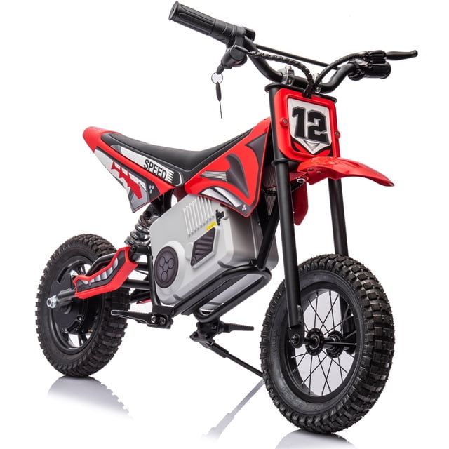 iRerts Kids Dirt Bike, 350W 36V Kids Motorcycle Mini Dirt Bikes for ...