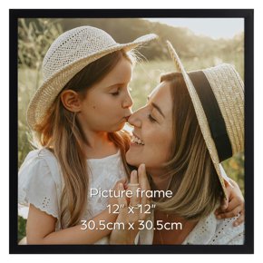 Shop 12x12 Picture Frames for Home Decor in Black and Wood Finishes