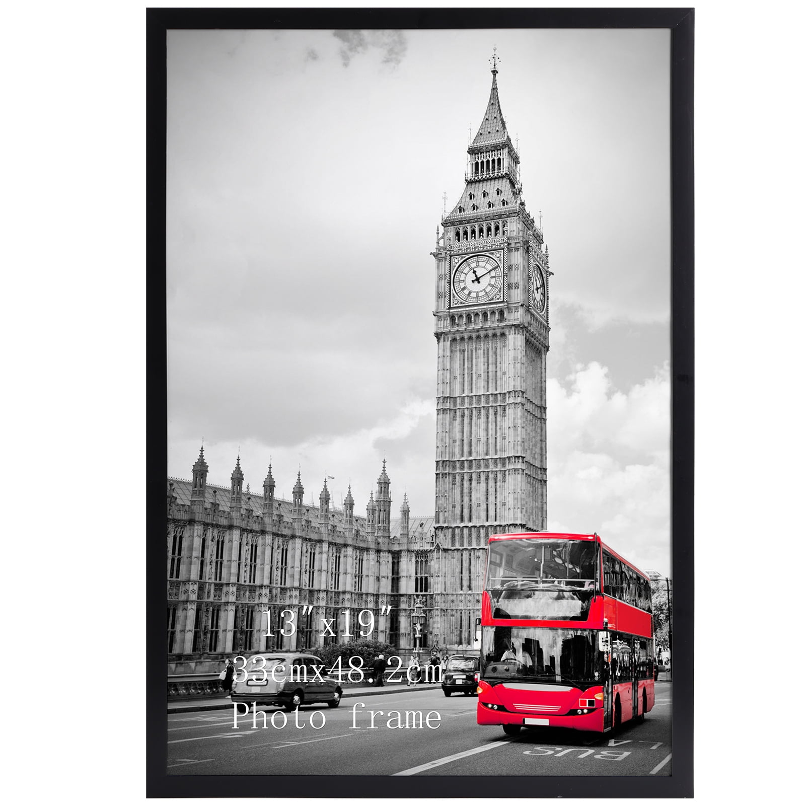 Black 13x19 Poster Frame 1 Pack , Classic Picture Frames 13x19 for ...